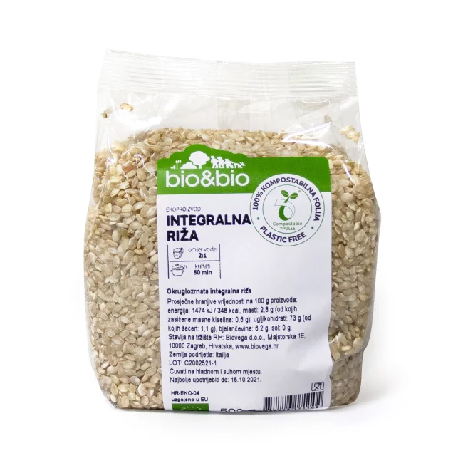 Integralna riža | bio&bio