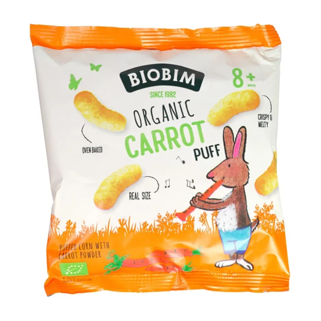 Flips (smoki) s okusom mrkve | bio&bio