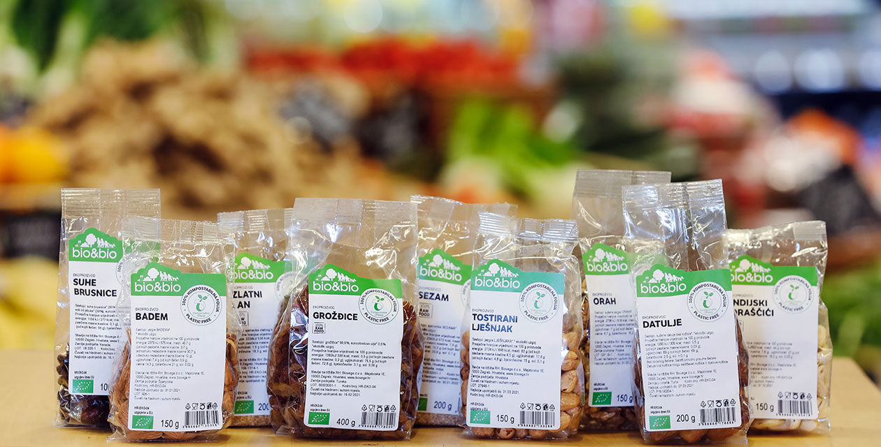 bio&bio – prva robna marka u kompostabilnoj ambalaži | bio&bio
