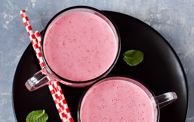 Pink power smoothie | bio&bio